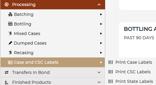 Print Control State Case Labels – Whiskey Systems