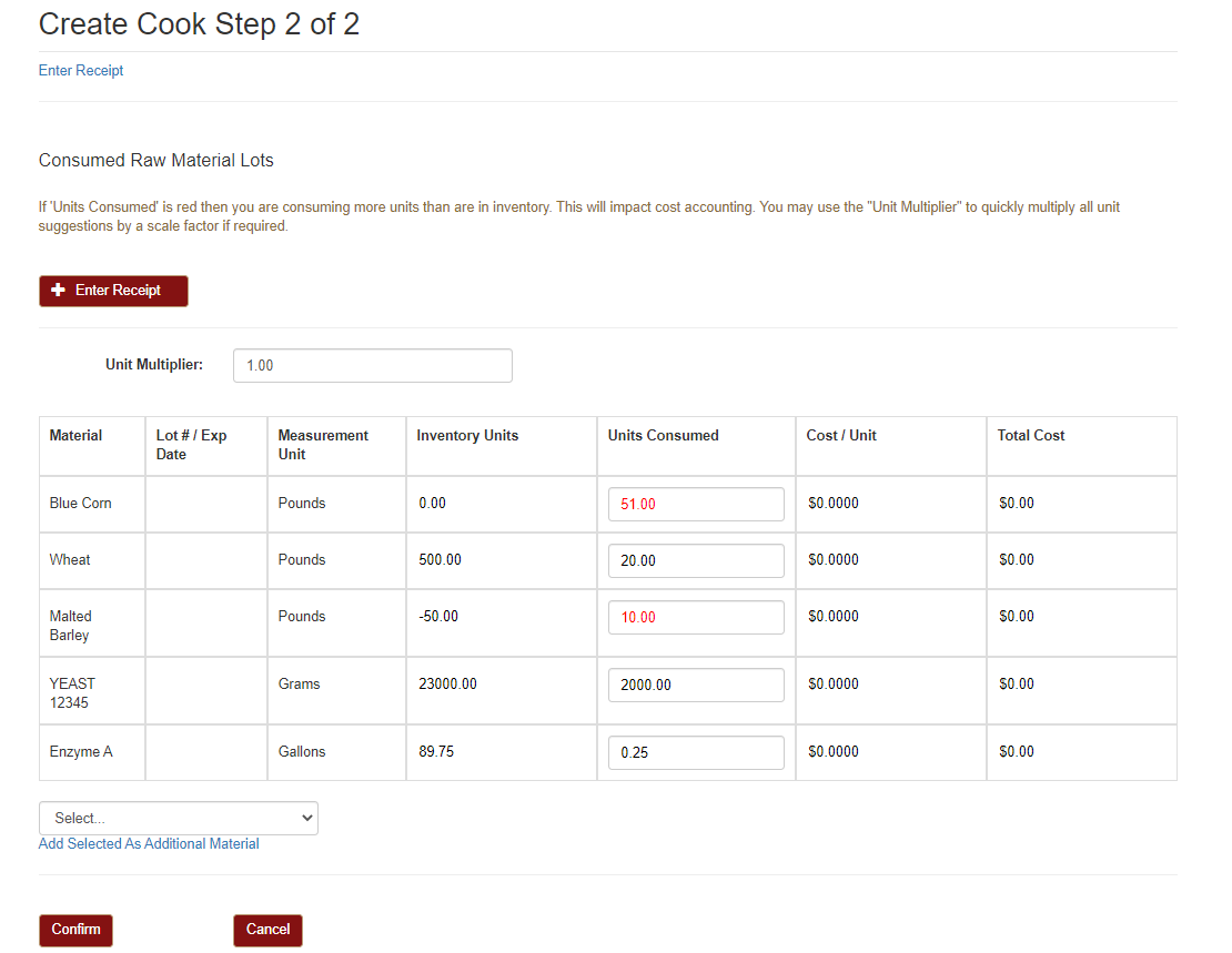 Create a New Fermentation – Whiskey Systems