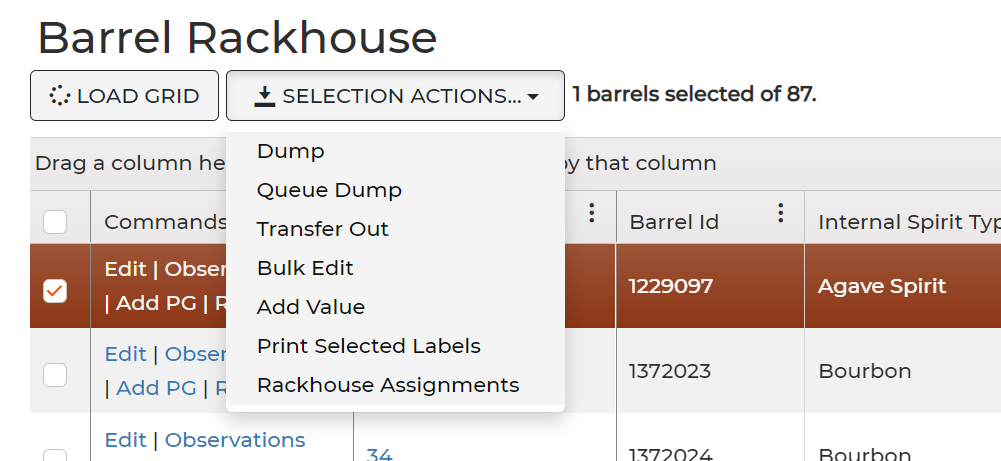 Barrel Rackhouse – Whiskey Systems